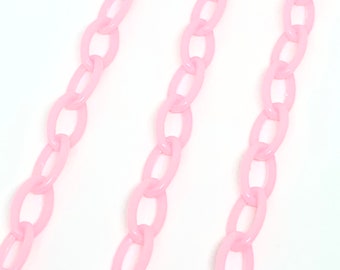 Pink Plastic Chain | Etsy