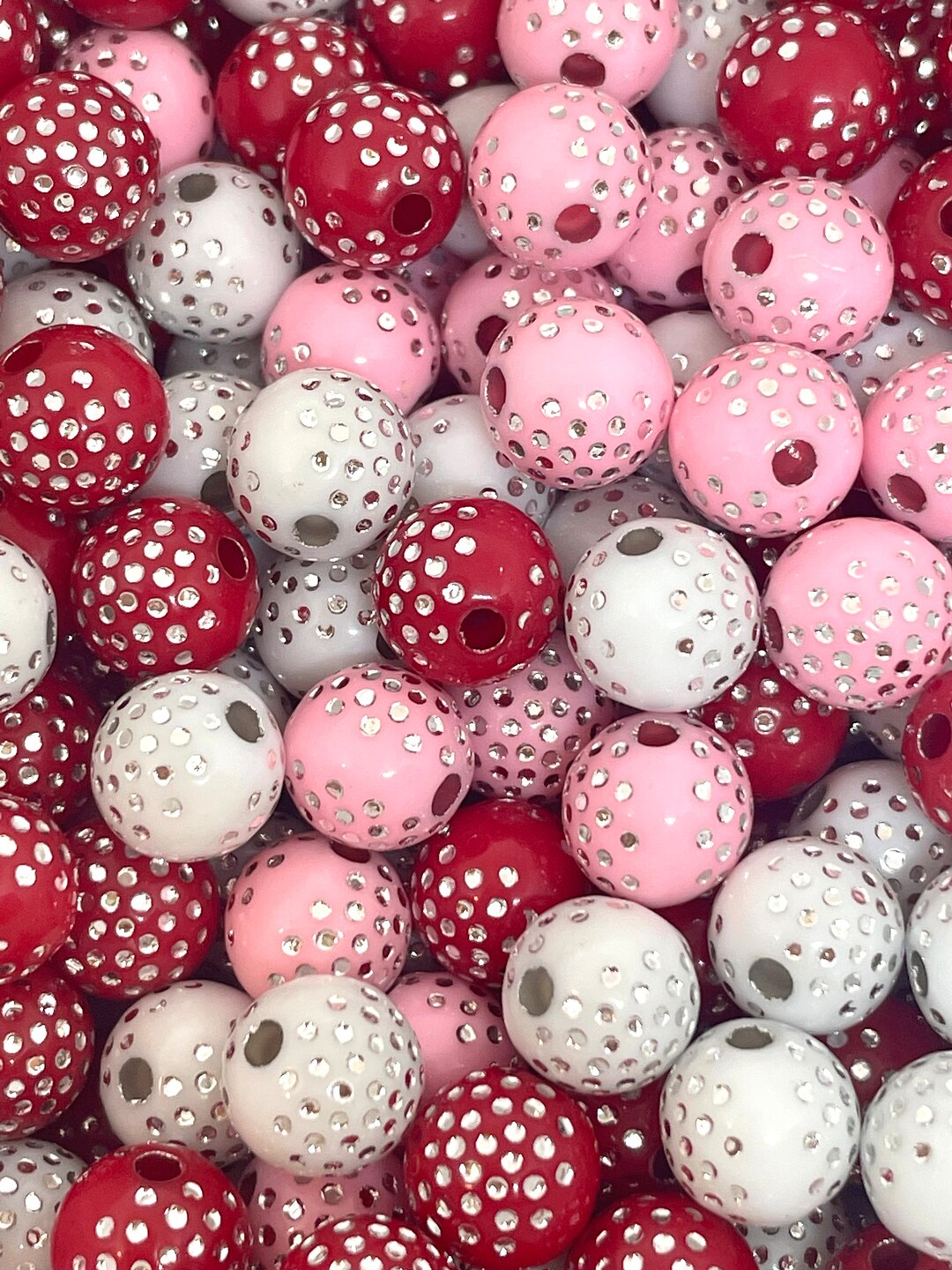 8mm Sweetheart Valentine's Day Bead Mix, Love Bead Variety, Soup for ...