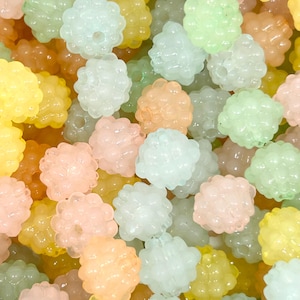 Kawaii Translucent Japanese Konpeito Beads, Pastel Craft Supplies - Etsy