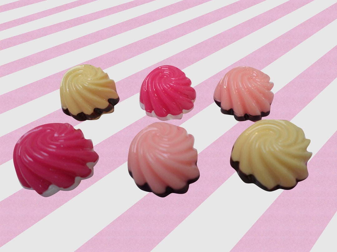 Japanese Cute Chocolate Candy Decoden Cabochons - 6pc Set of Cabs - Etsy