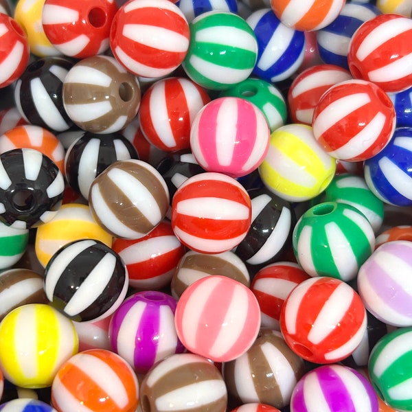 12mm Beach Ball Beads - Etsy