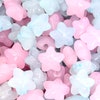 Translucent Light Pink Star Beads, Little Star - Etsy