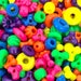 Neon Bright Bead Soup Mix, Bright Craft Assortment - Etsy