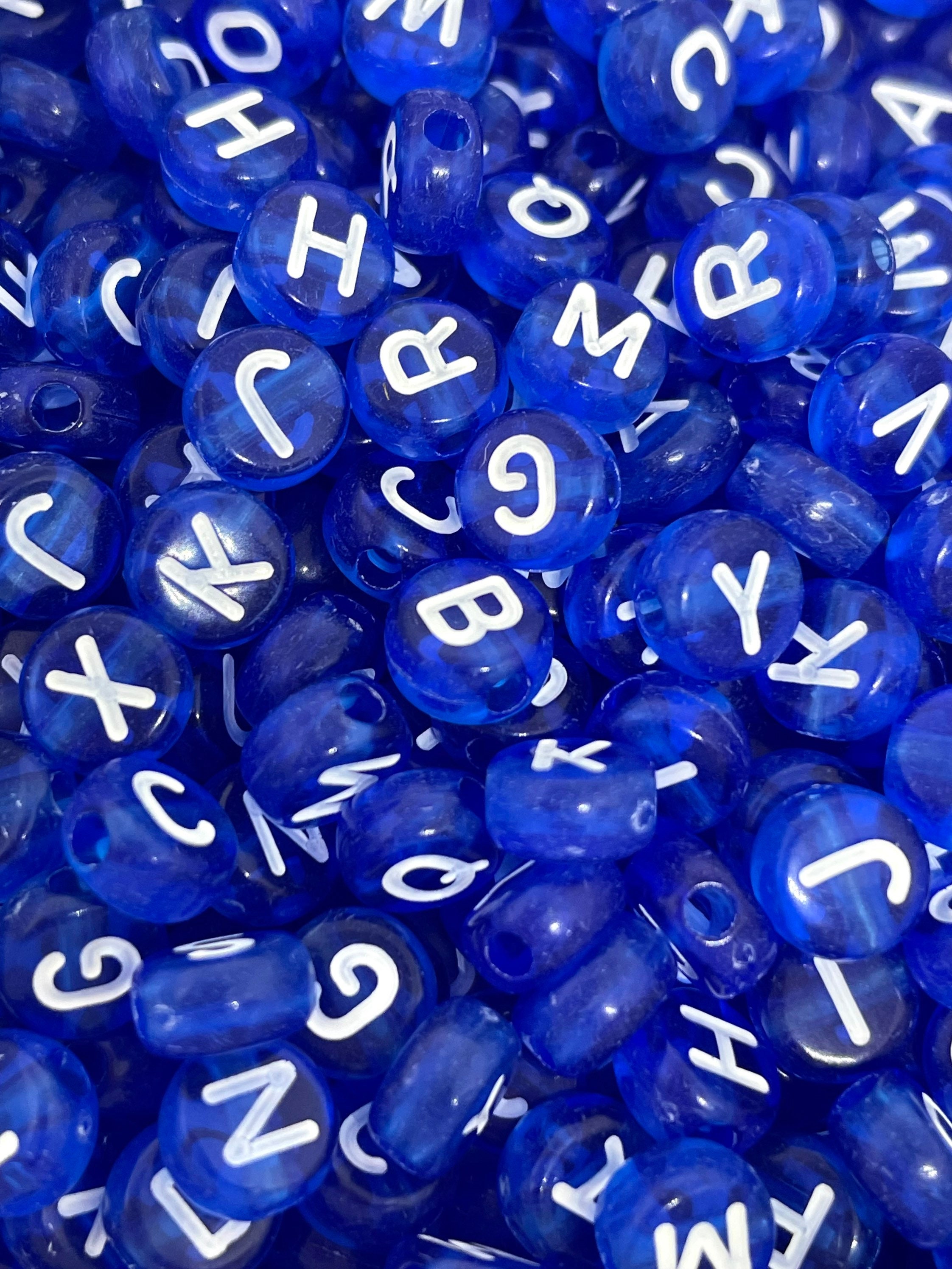 Royal Blue Letter N
