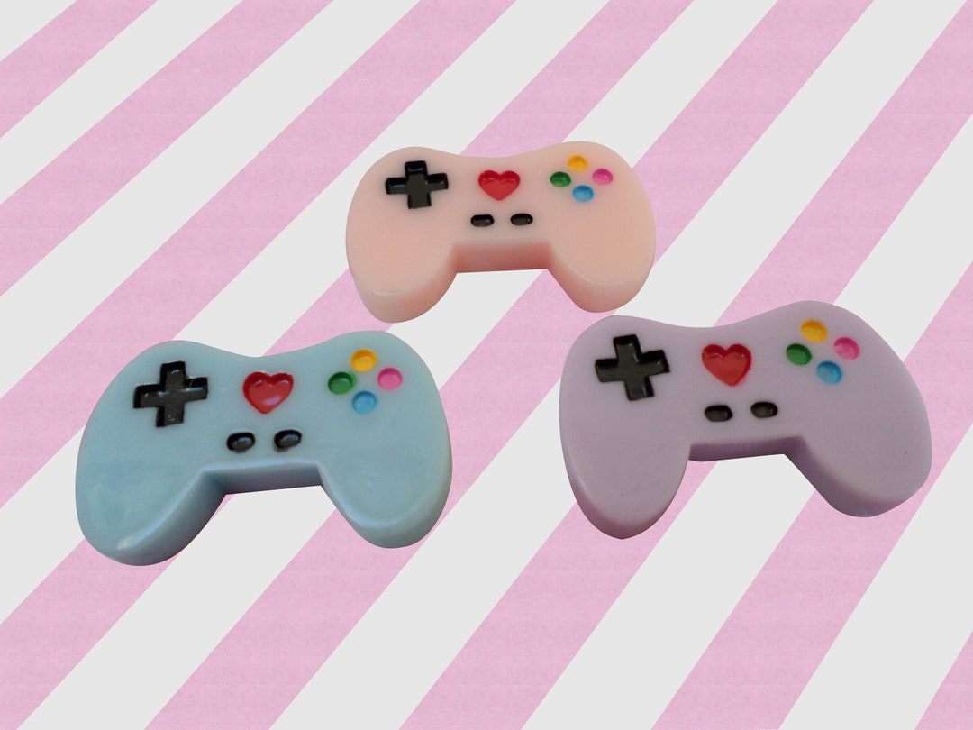 Kawaii Pastel Video Game Controller Decoden Cabochons - Etsy