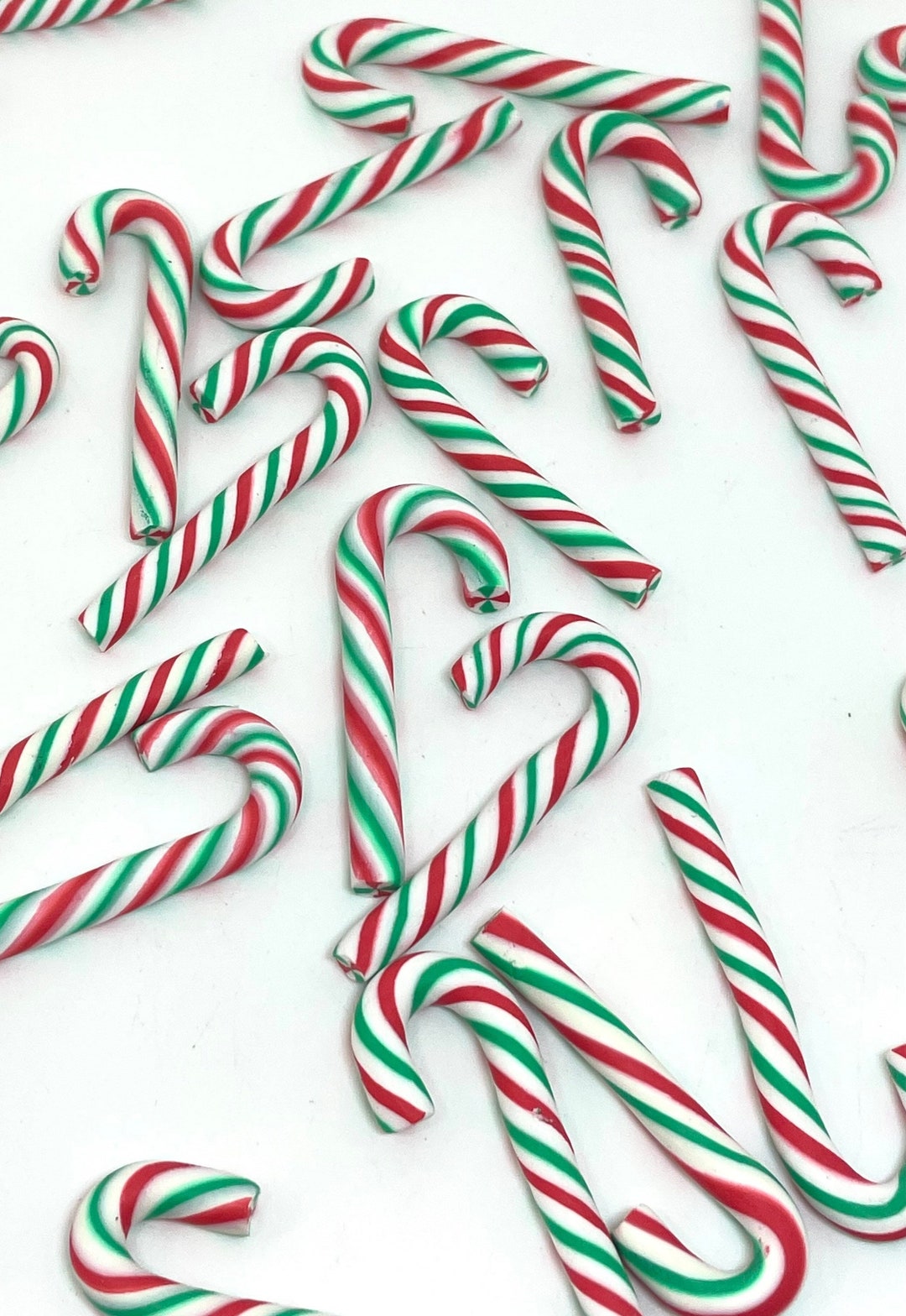 Cute Fake Candy Cane Christmas Decorations for Ornaments, Slime ...