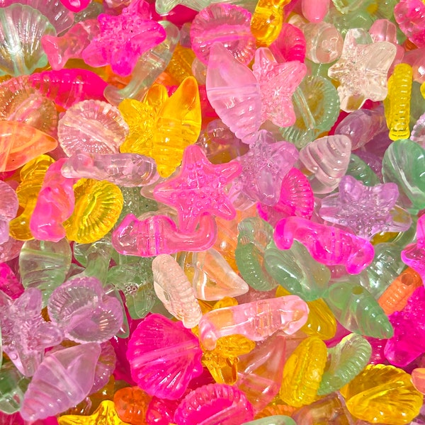 Ocean Themed Beads - Etsy