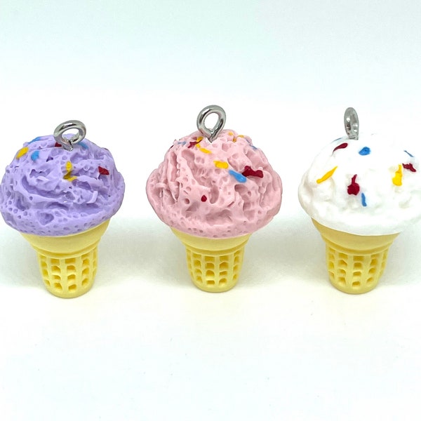Ice Cream Charms - Etsy