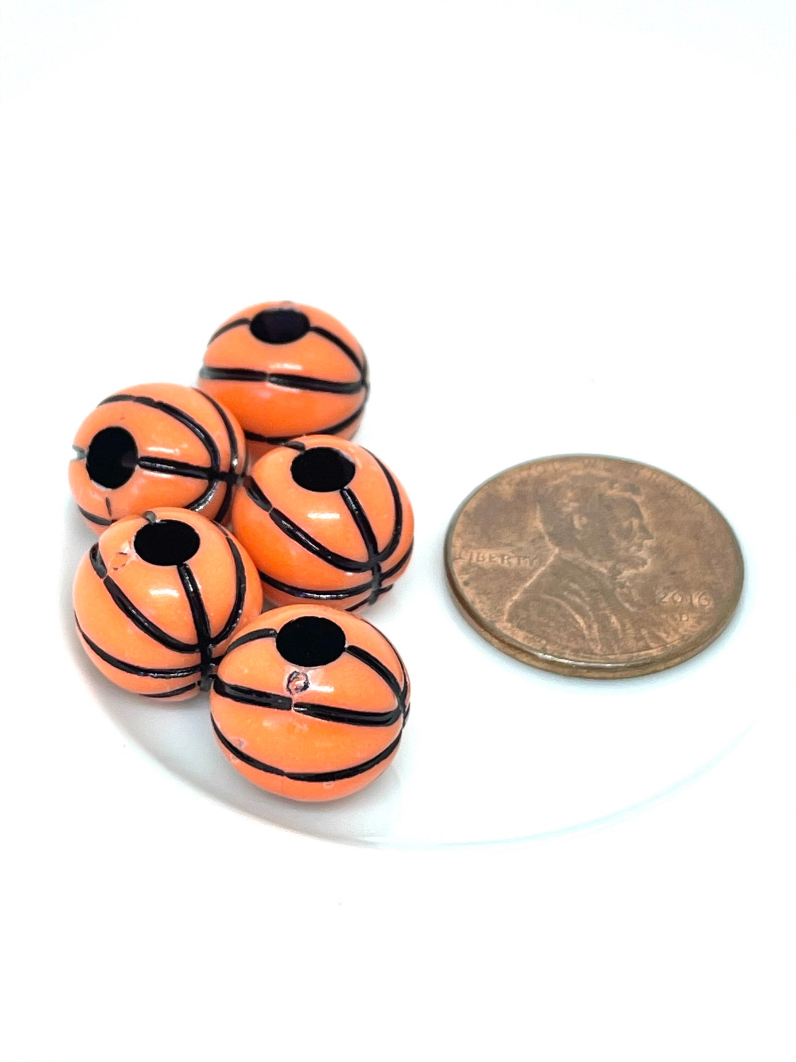 Basketball Beads, Sports Beads, DIY Jewelry, Kawaii Supplies, Cute ...