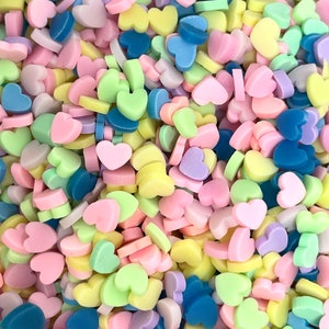 Fake Pastel Star Sprinkles, Polymer Clay Faux Toppings, Slime Add-ins ...