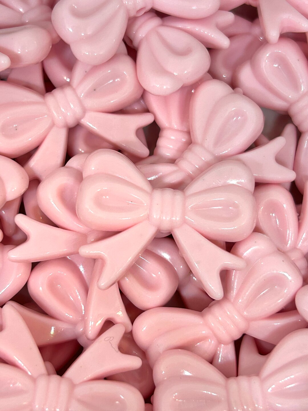 29mm Kawaii Light Pink Bow Beads - Etsy