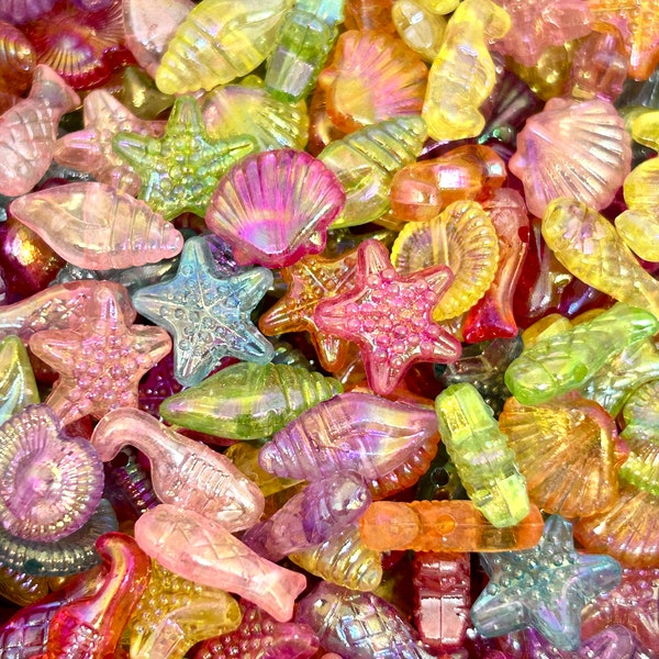 Ocean Themed Beads - Etsy