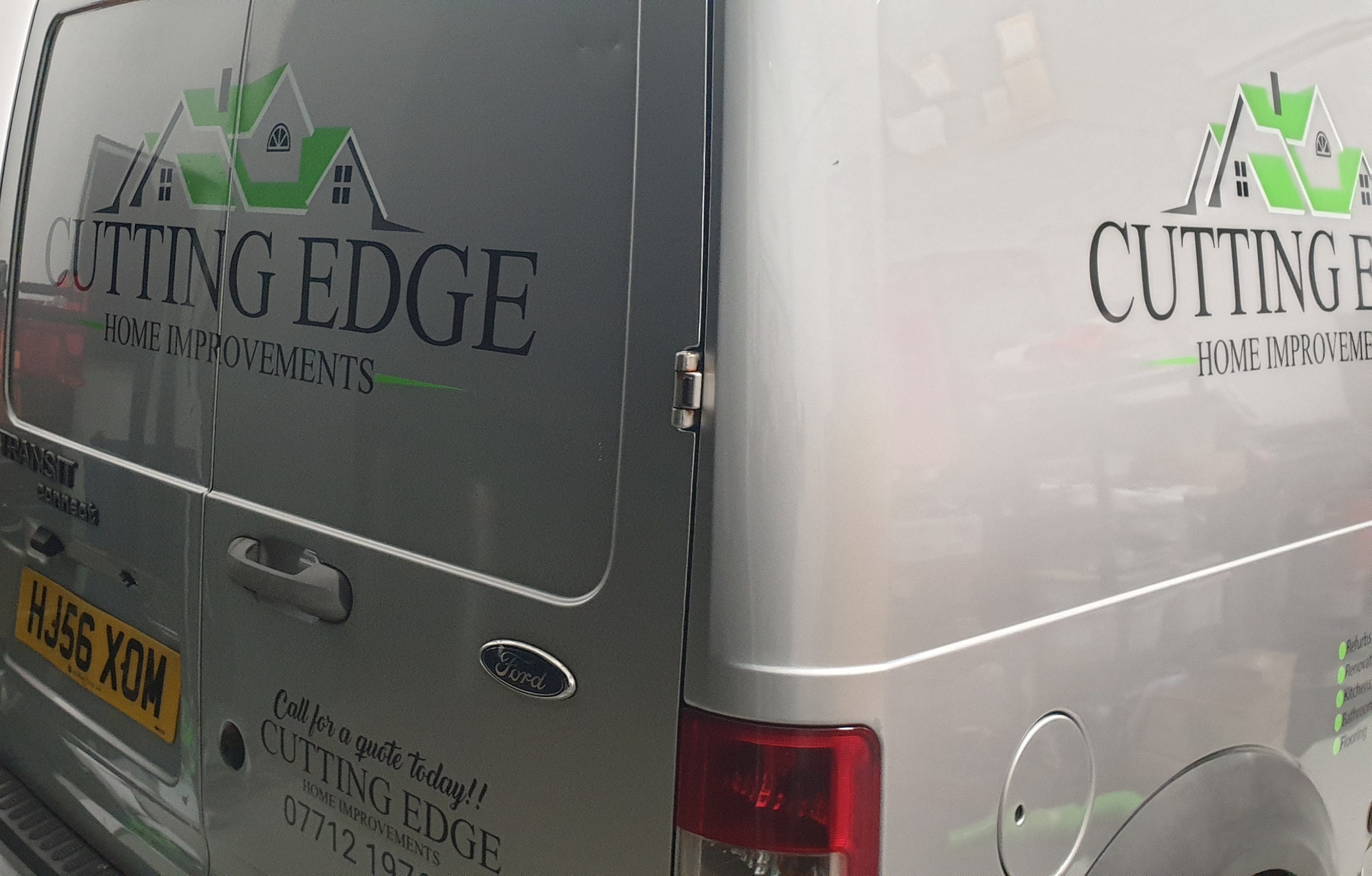 Custom Made Vehicle Signwriting Kit, Incuding Rear Doors, 2 Sides ...