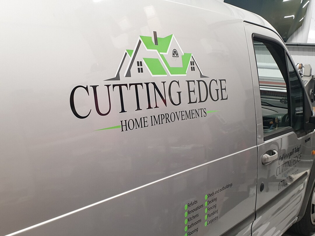 Custom Made Vehicle Signwriting Kit, Incuding Rear Doors, 2 Sides ...