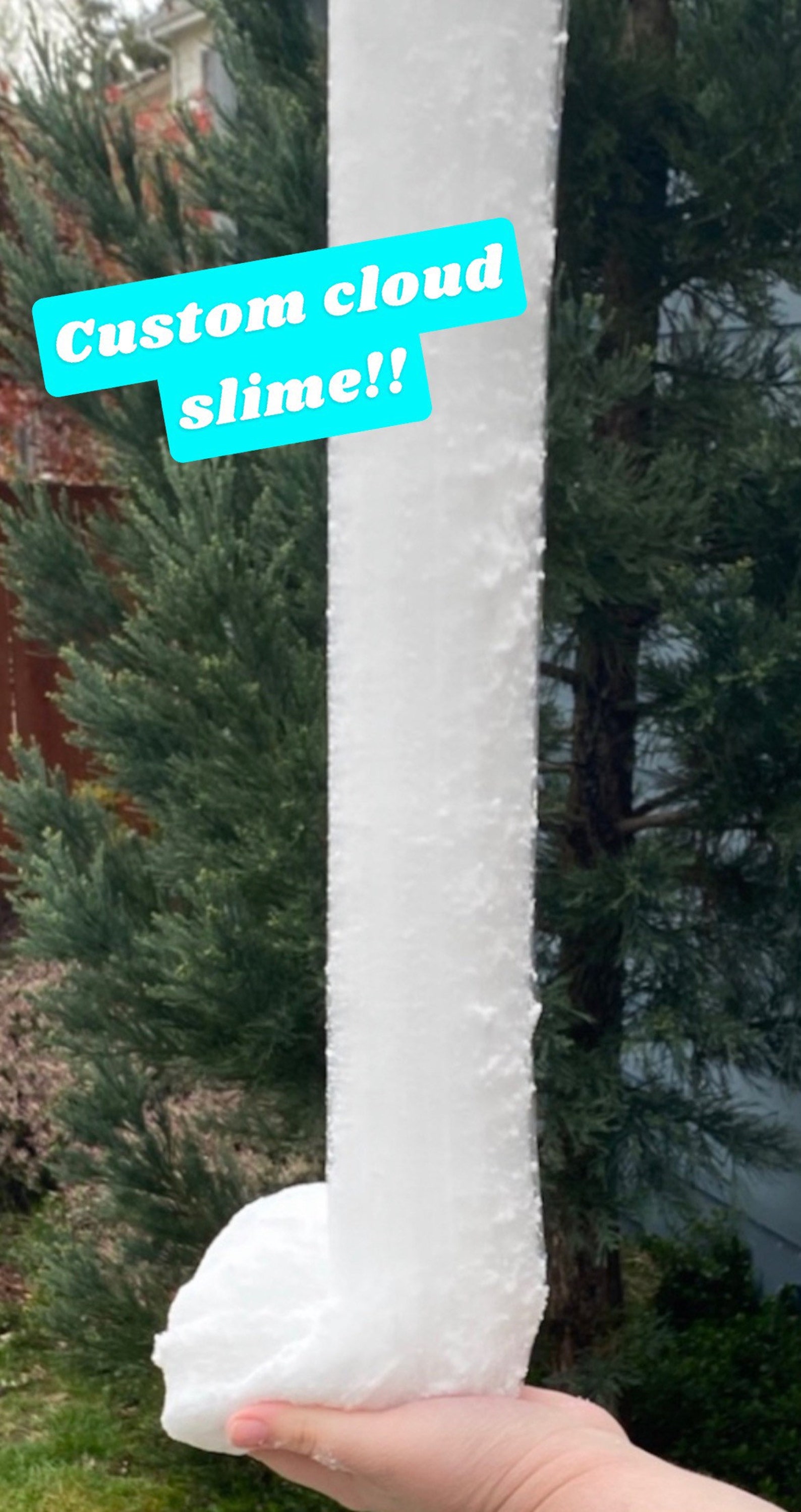 Create a Custom Cloud Slime - Etsy