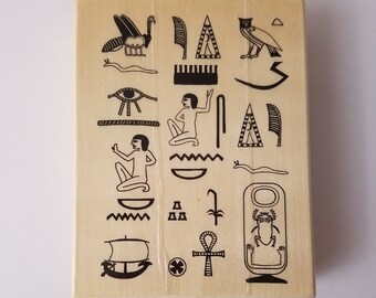 Hieroglyphic stamp | Etsy