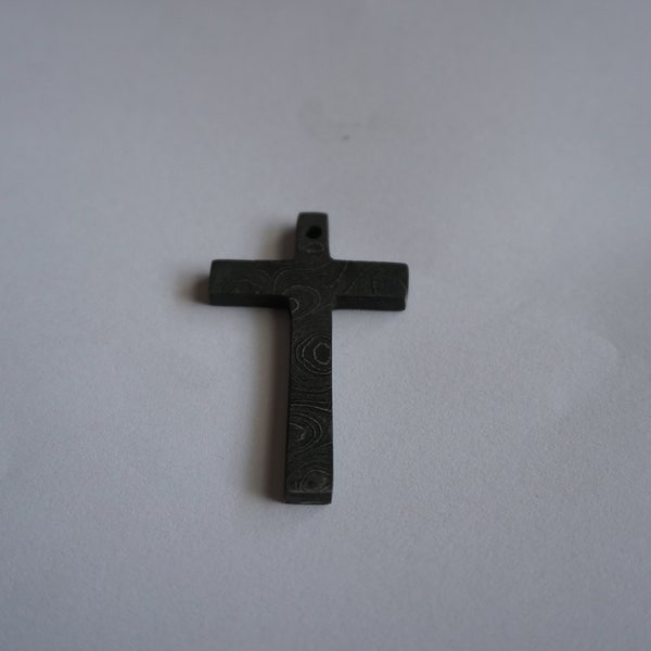 Damascus Cross Necklace - Etsy