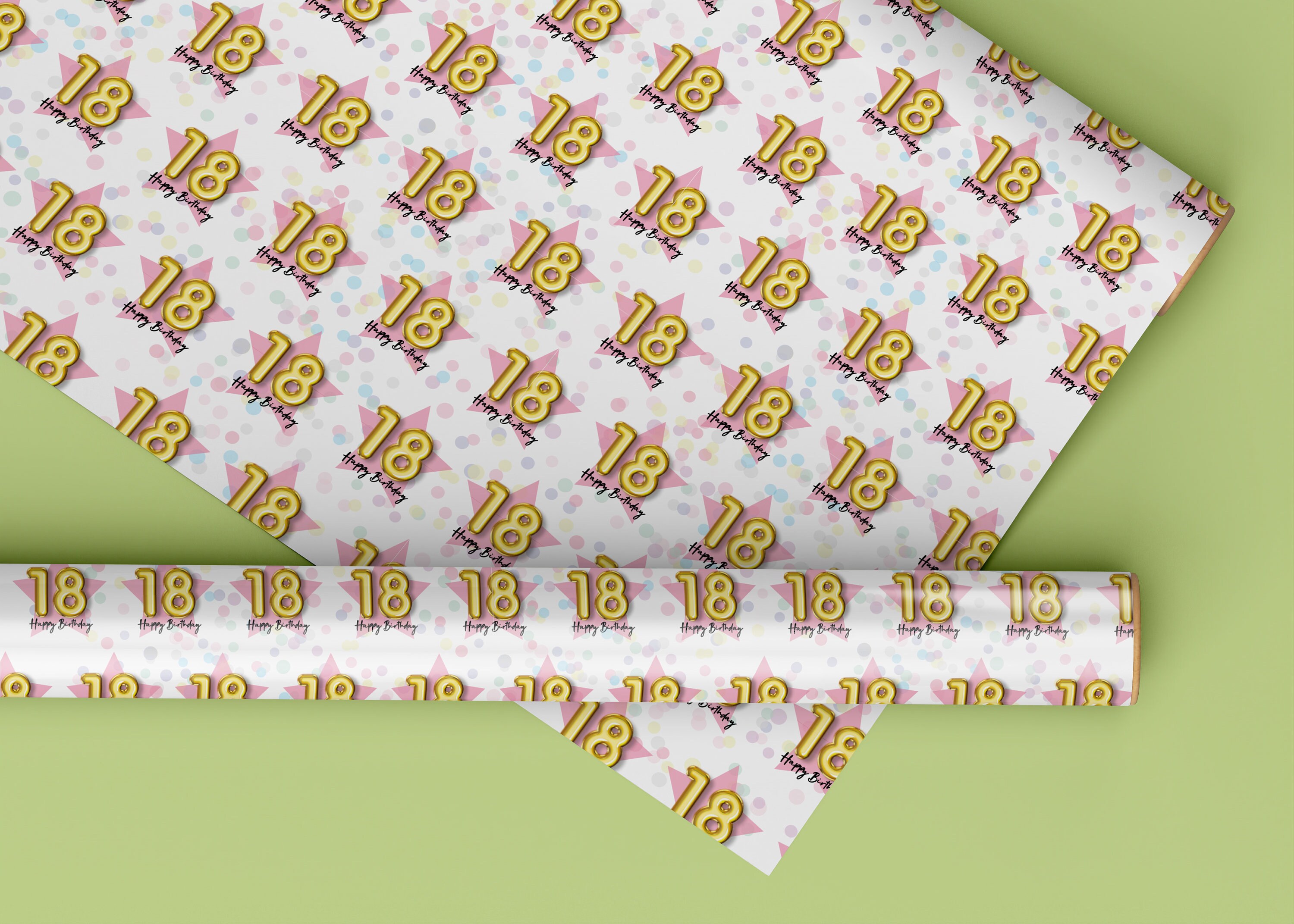 18th Birthday Wrapping Paper Happy EIGHTEENTH Birthday Etsy UK 18th-birthday-wrapping-paper-happy-eighteenth-birthday-etsy-uk