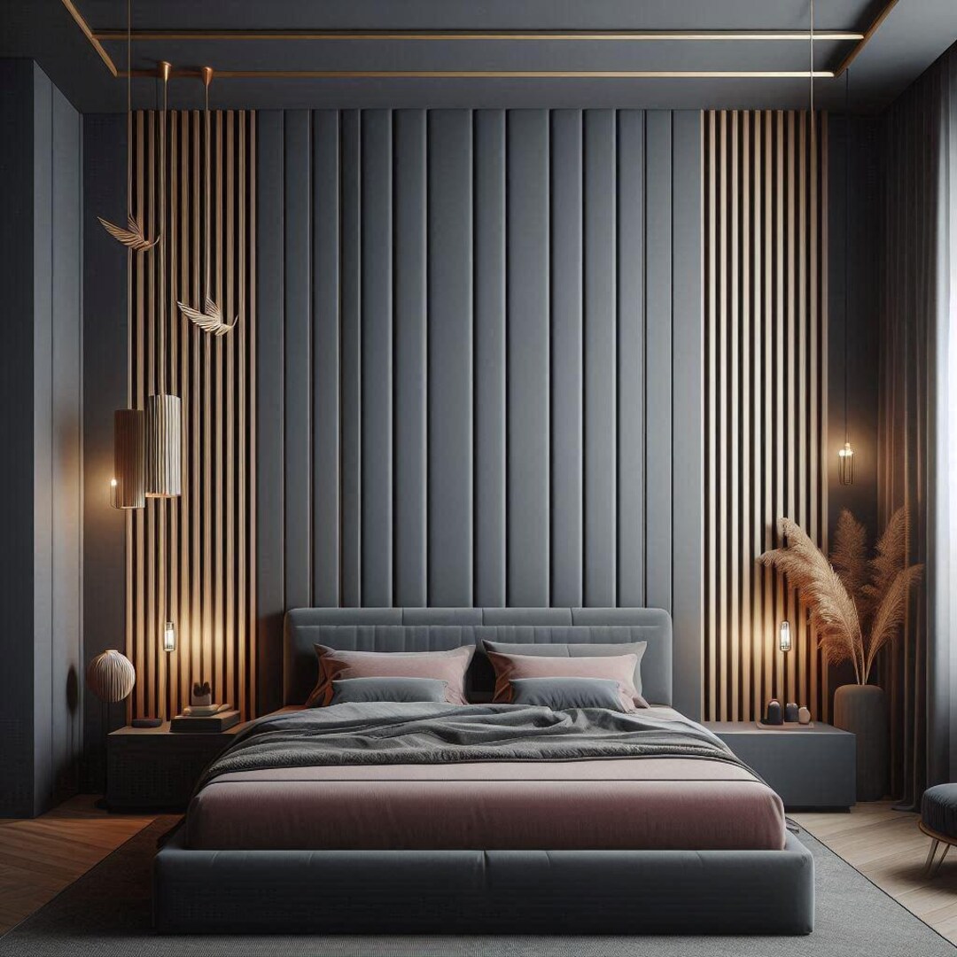 Wall Mounting Headboard, Wall Panels, Velvet Headboard, King Headboard ...
