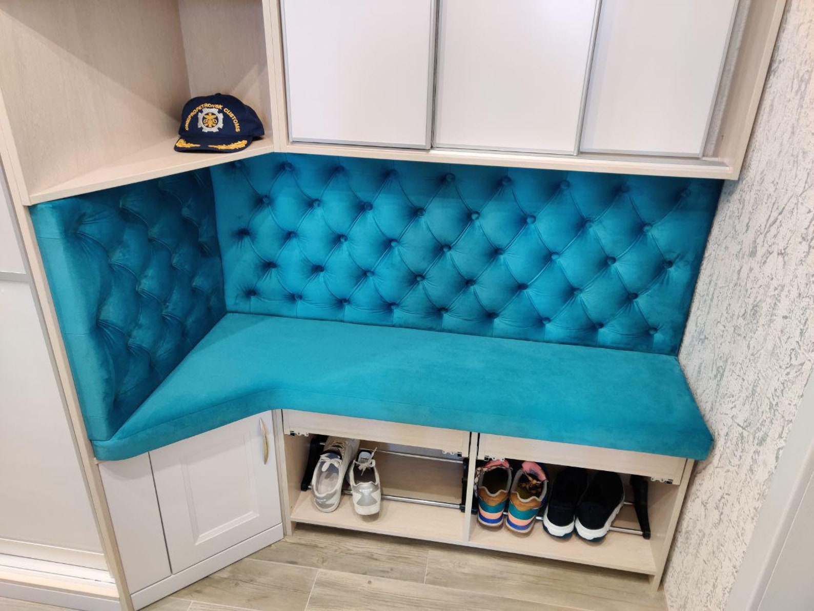 Personalized/custom Made Wall Panels and Bench Seat/ Hallway Furniture ...