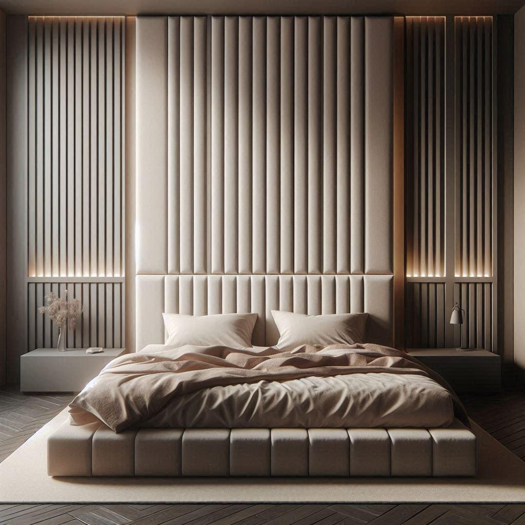 Wall Mounting Headboard, Wall Panels, Velvet Headboard, King Headboard ...