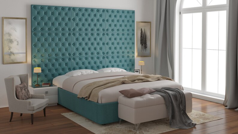 Personalized/custom Made Upholstered Twin/double/queen/king | Etsy