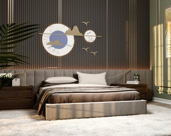 Personalized/custom Made Upholstered Twin/double/queen/king - Etsy