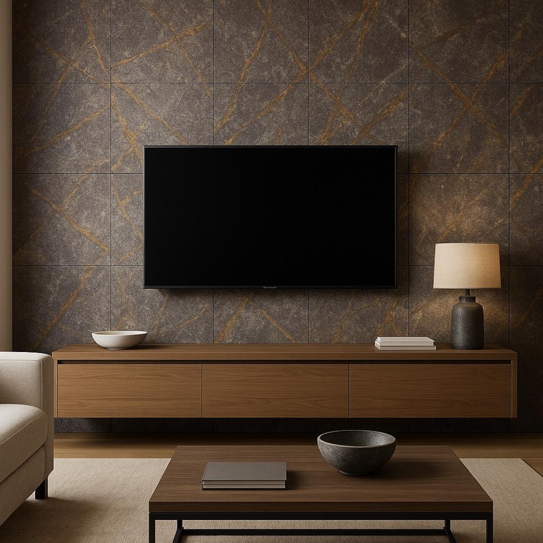 Stone Veneer Wall Panels • MDF Covered With Real Slate • Natural Stone ...