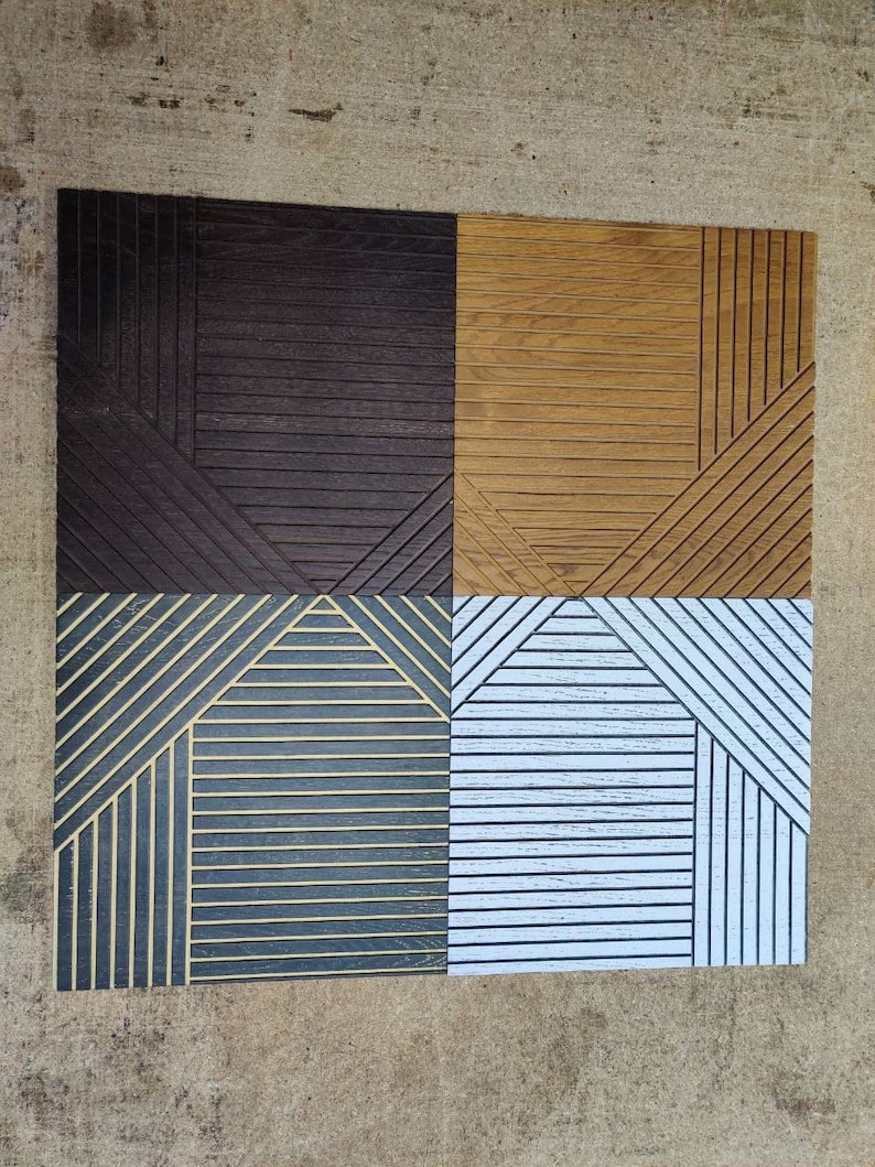 Personalized/custom Made - Wooden Wall Panels - Wooden Headboard ...