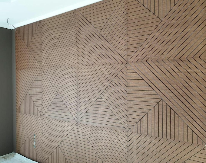 Geometric Forms Wall Decor, 3D Wall Art, Geometric Art, Wall Panels ...