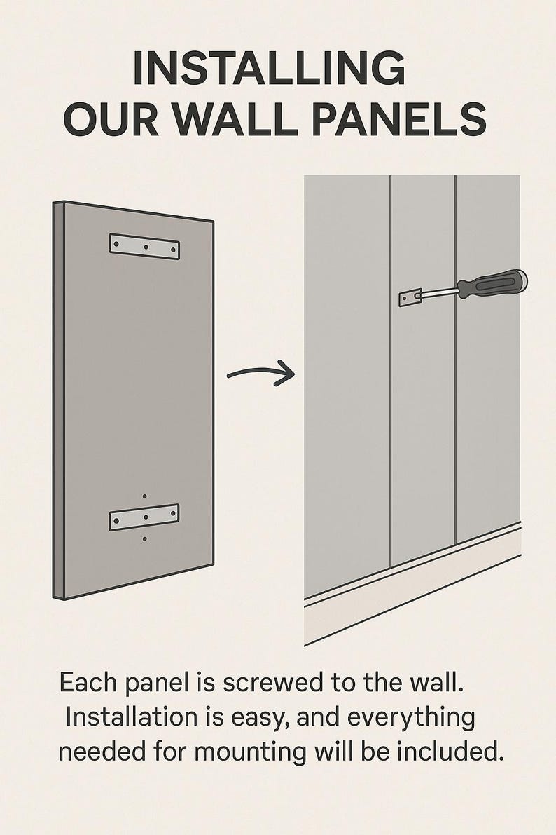 White Horizontal Wall Panels – Upholstered Headboard – Modern Soft Decor – Custom Sizes - Etsy