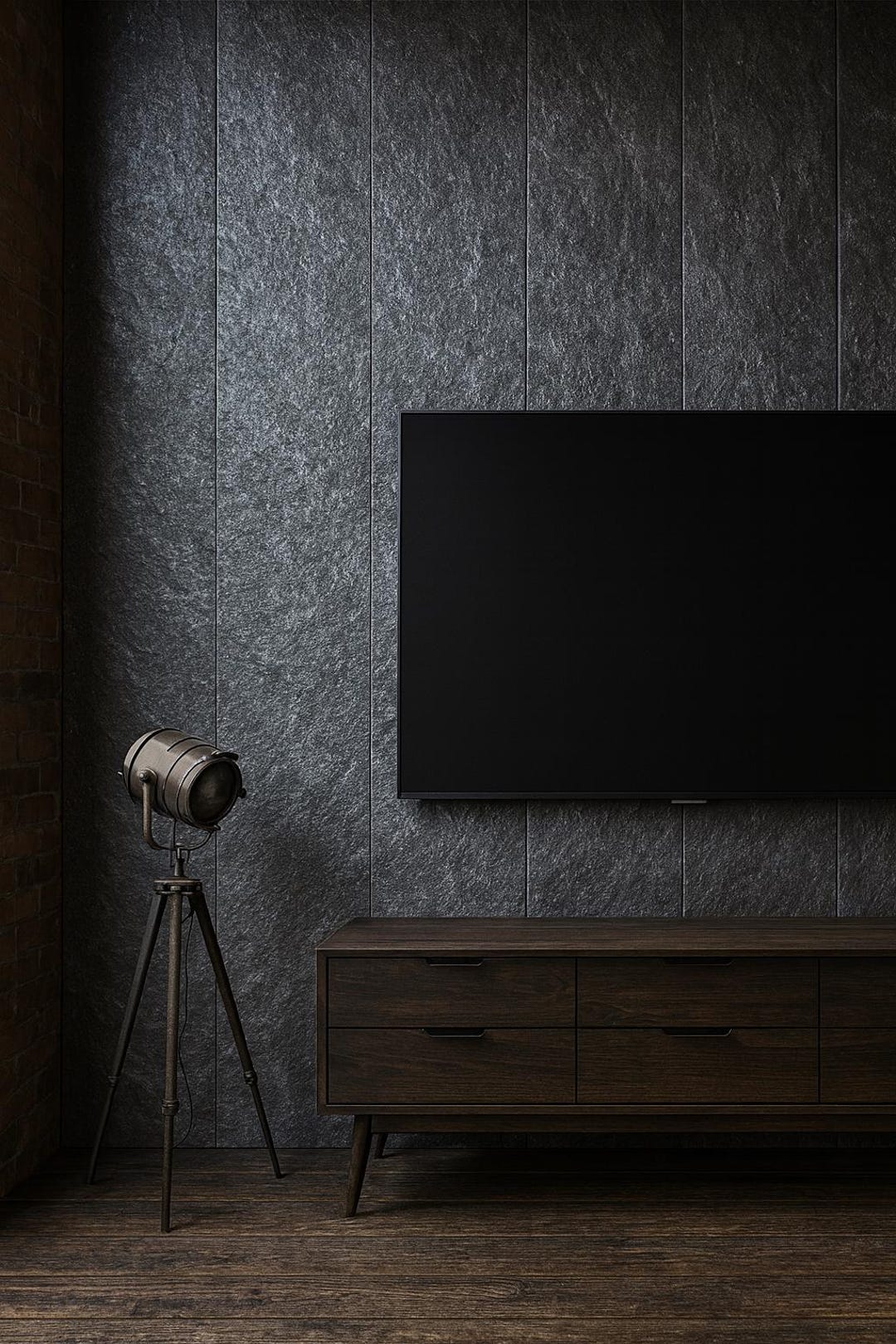 Stone Veneer Wall Panels • MDF Covered With Real Slate • Natural Stone Paneling • Modern Accent ...