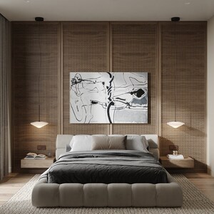 Platform Bed - Personalized/custom Made - Upholstered Twin/double/queen ...