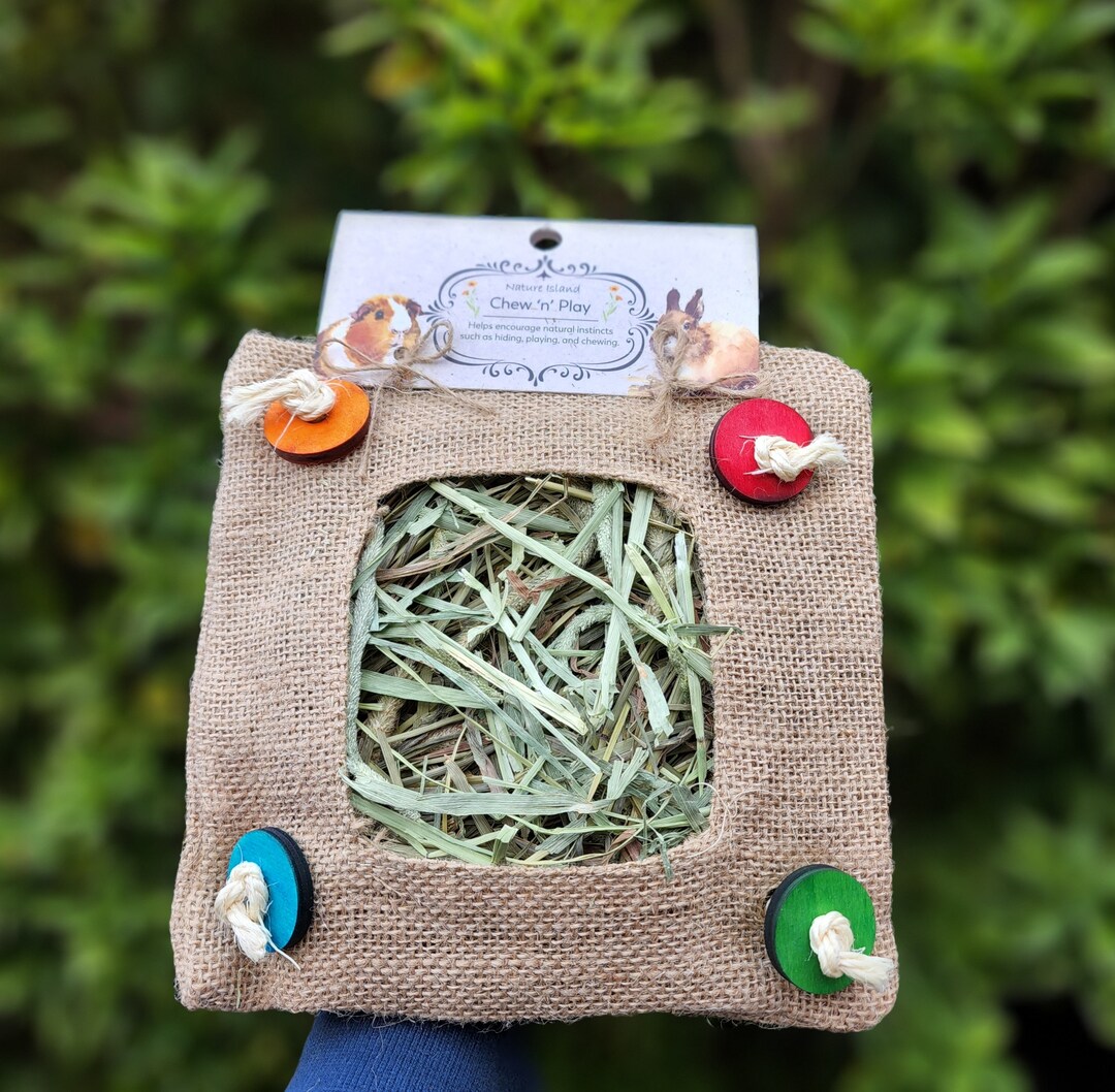 Nature Island Hay Forager With Timothy Hay - Etsy Australia