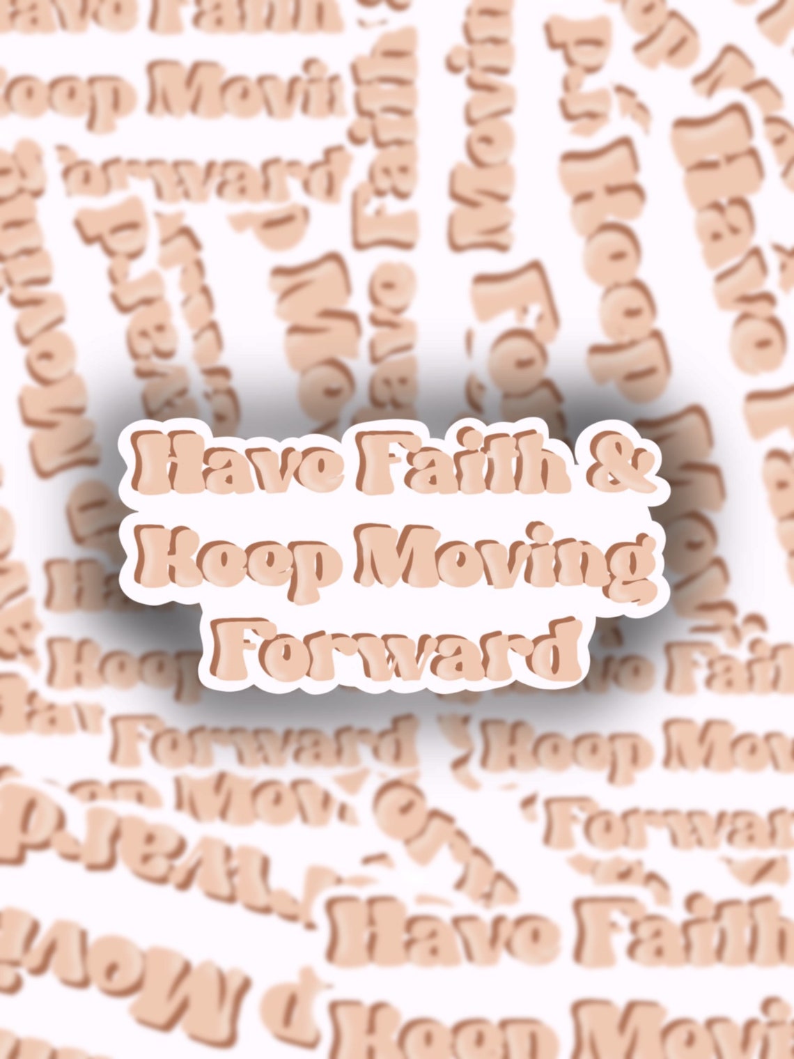 Faith Sticker || LDS Temple Sticker, Faith Quotes, Faith Stickers ...