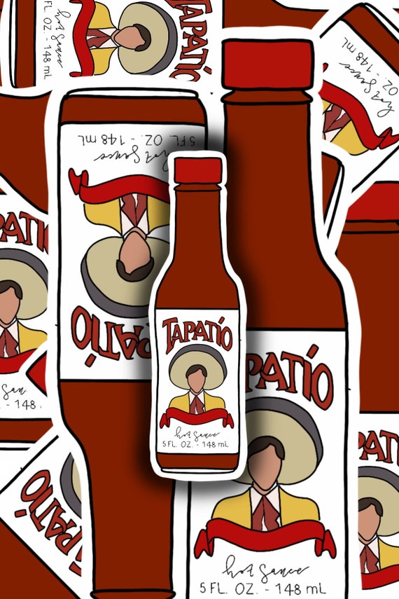 TAPATIO STICKER Hot Sauce Sticker - Etsy