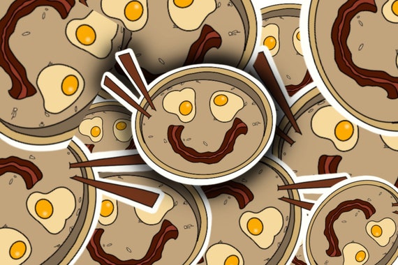 DISNEY MULAN STICKER Breakfast Porridge Mulan Disney | Etsy