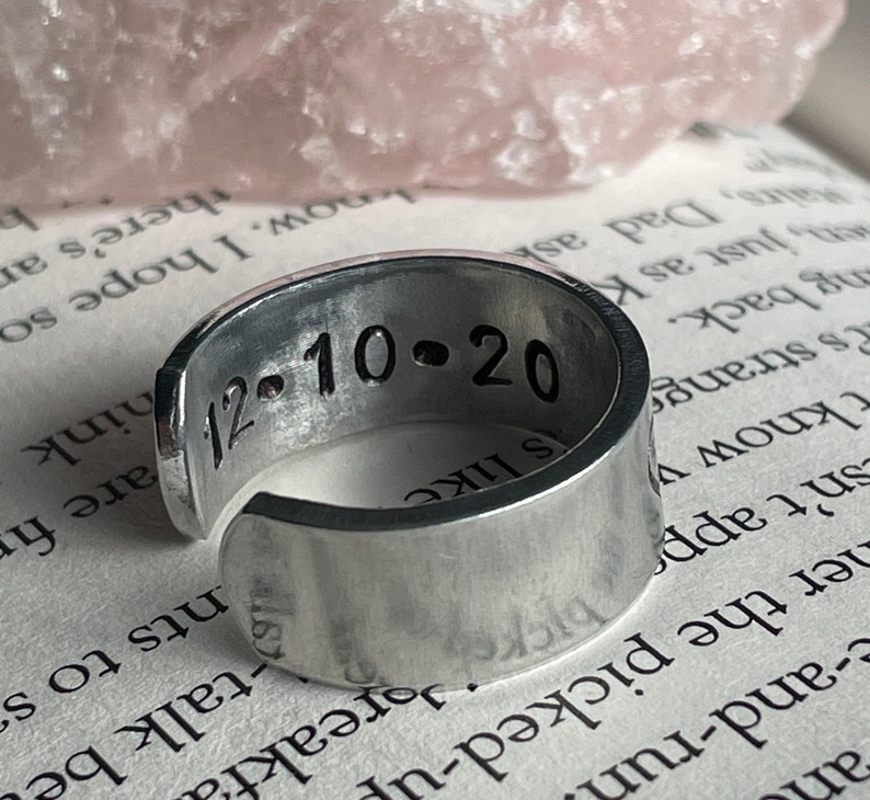 P4L / Pogue for Life / Outer Banks / Hand Stamped Metal Ring / - Etsy
