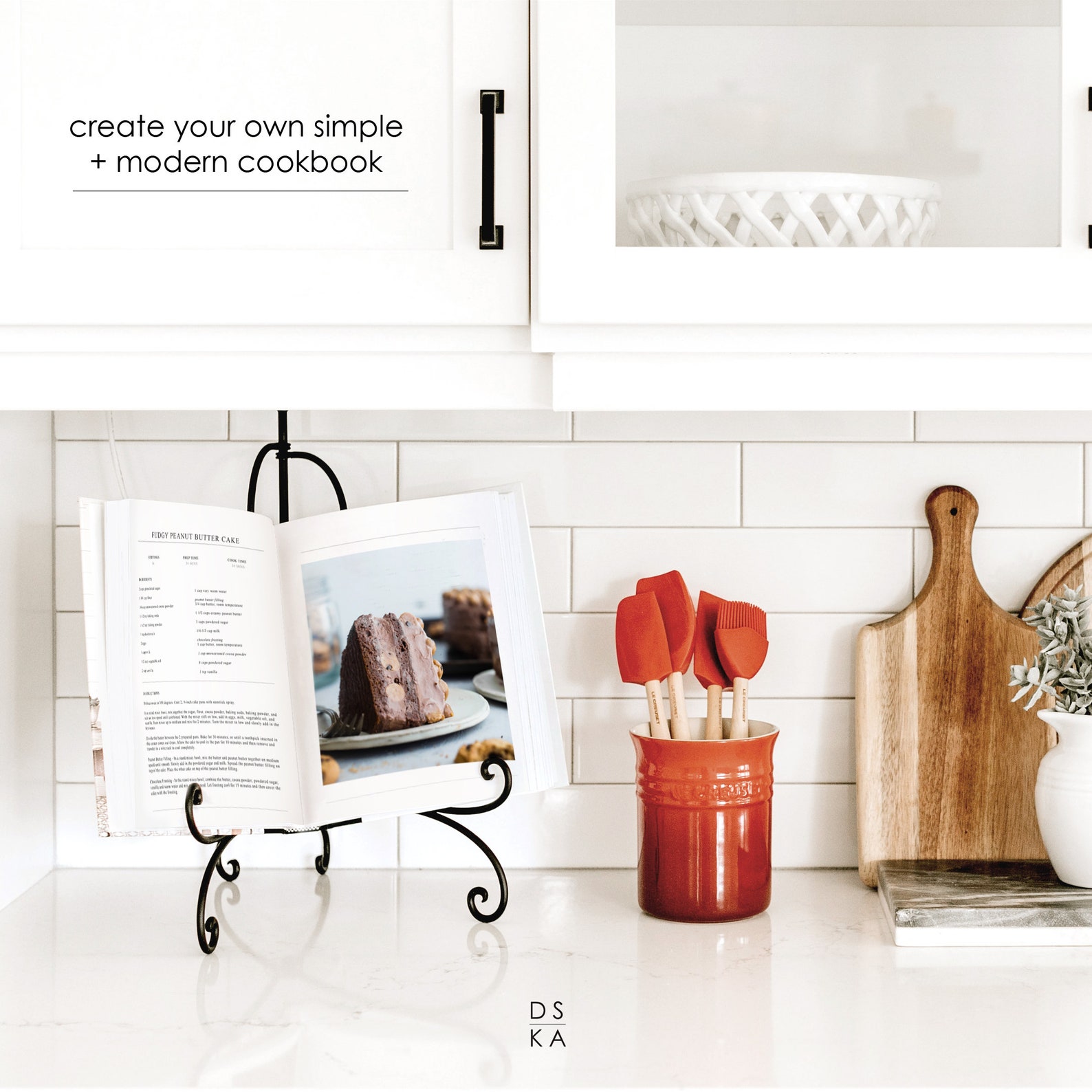 Modern Farmhouse Editable Recipe Book Template 8.5x11 - FARMHOUSE ...