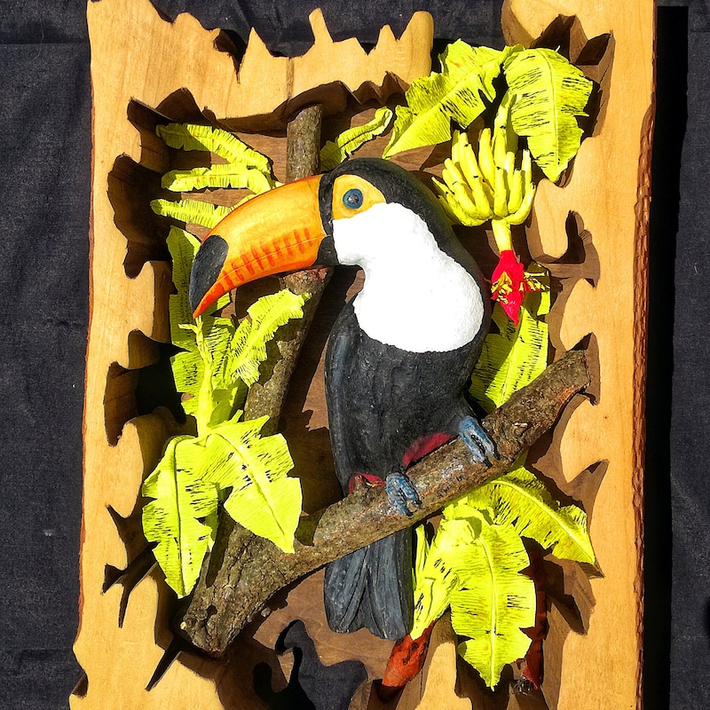 Carved Wood Bananas - Etsy