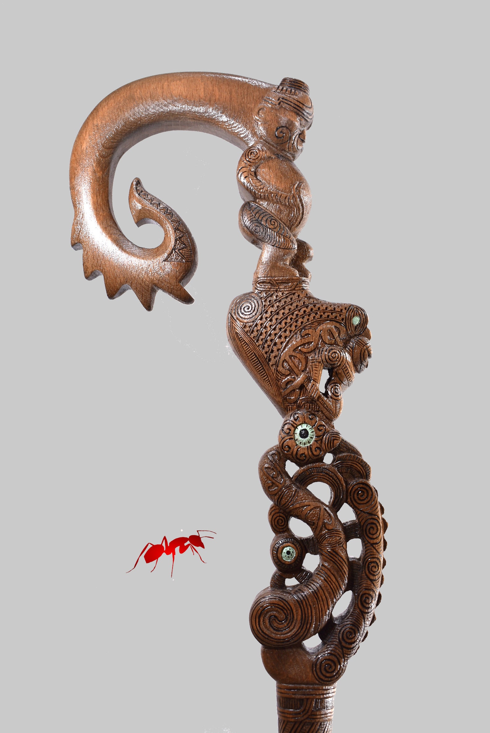 Carved Tokotoko Maori Walking Stickelegant Canes for Men - Etsy