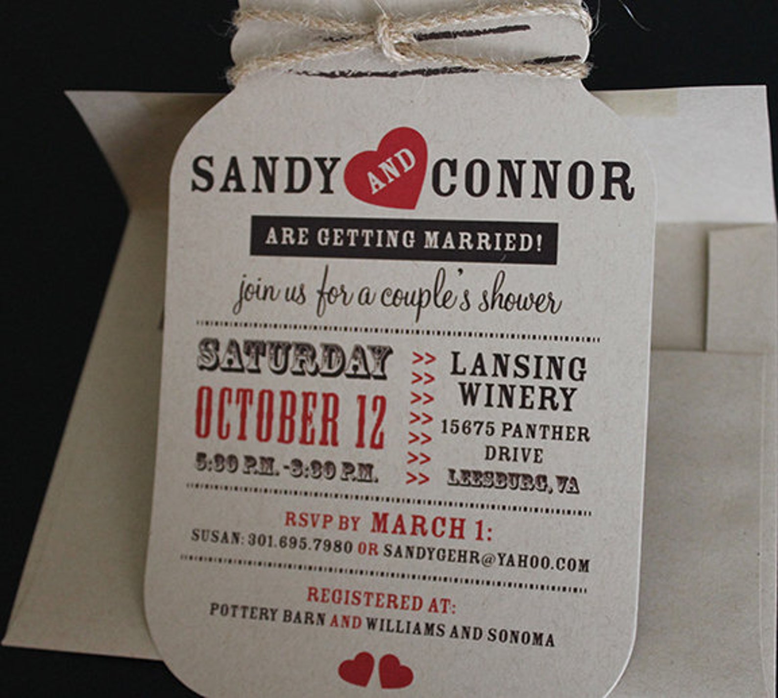 Mason Jar Invitation | Mason Jar Blank Cards | Wedding Decorations ...