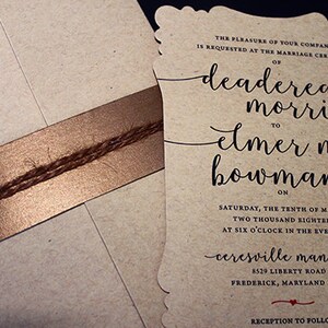 Invitation Wrap 10/set Gatefold Folder Gatefold Wrap Invitation Jacket ...