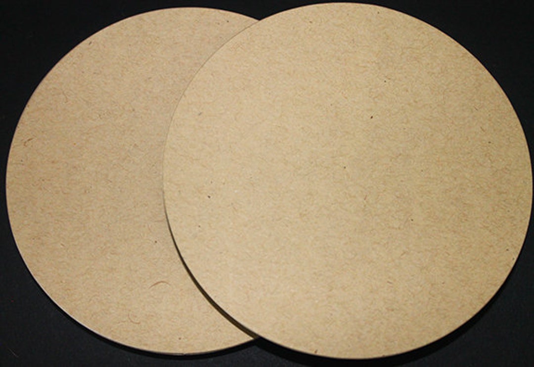 Recycled Cardstock 25/pk | 8 Inch Kraft Circle | Die Cut Circle | Large ...