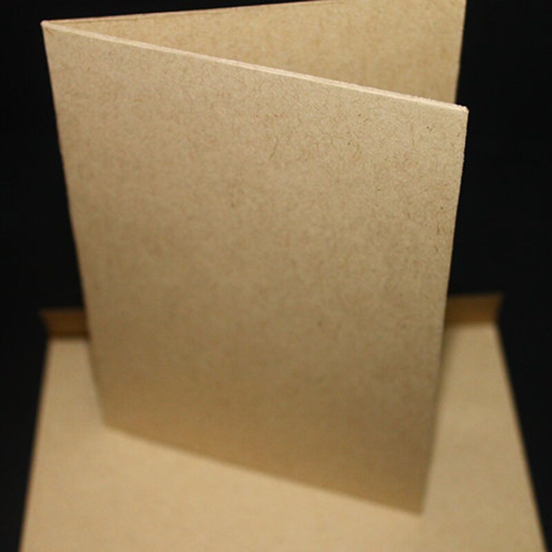 Kraft Paper Cards - Etsy