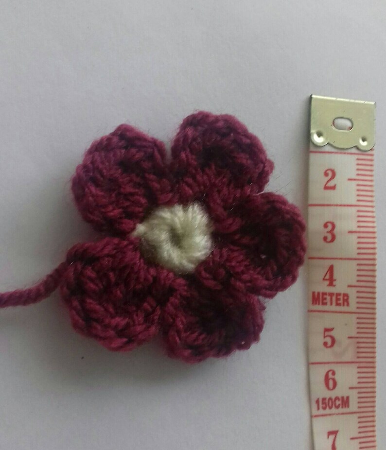 Crochet Flowers and Leaves. Set of 20. Autumn Colours. - Etsy