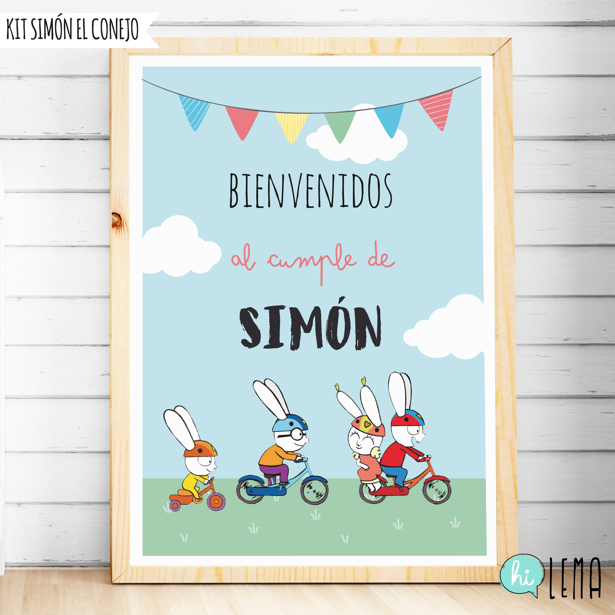 Simon the Rabbit Printable Kit Version 1 or 2 - Etsy