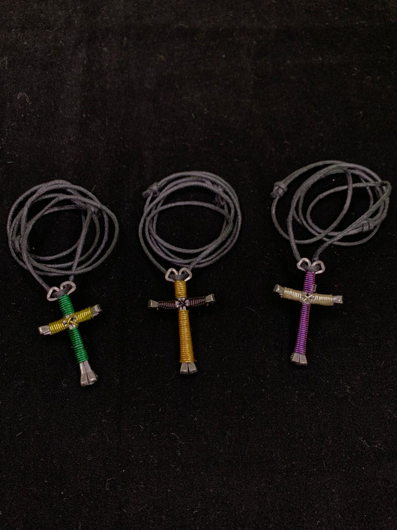 Handmade Wire Wrapped Cross - Etsy