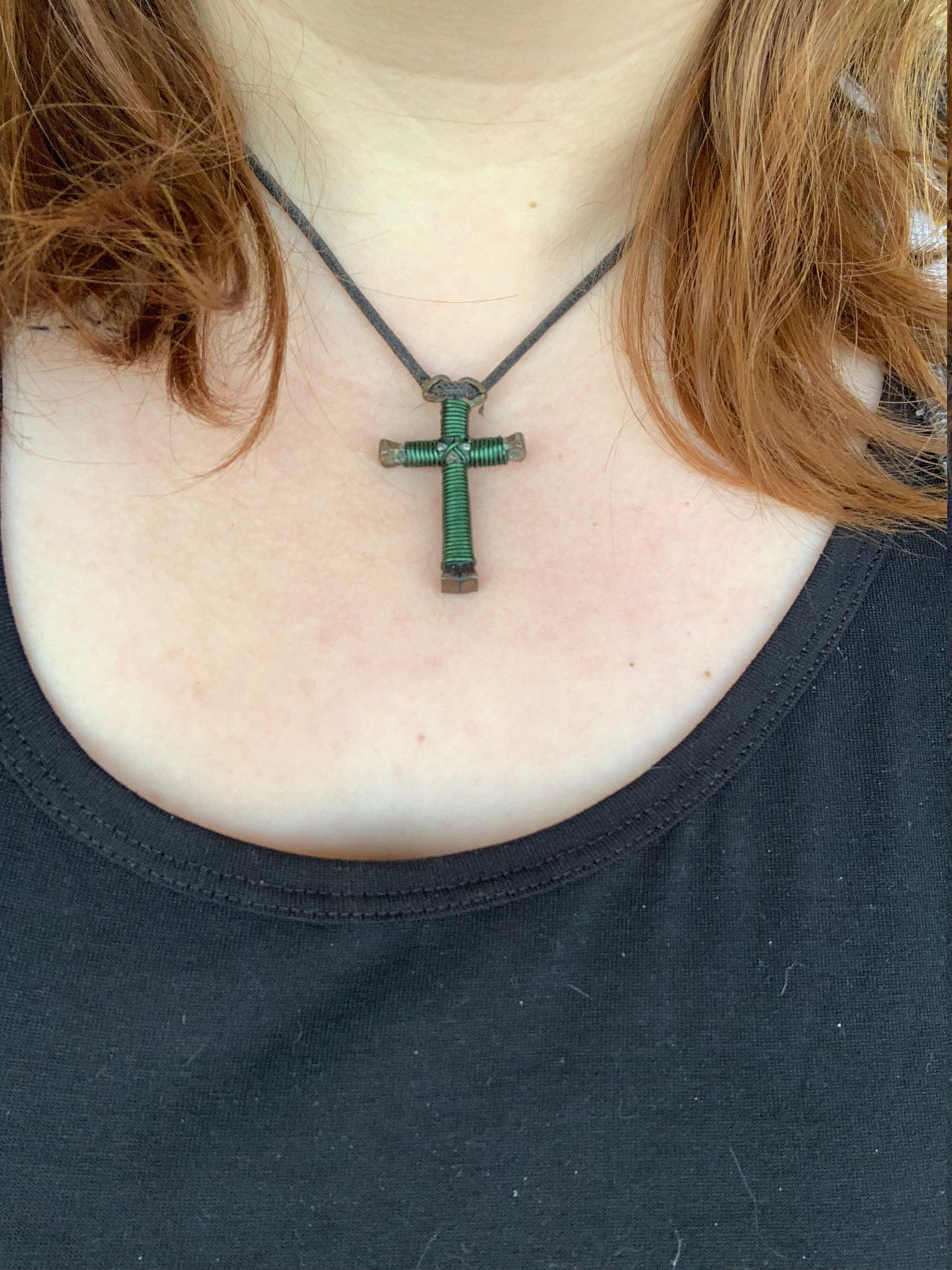 Handmade Wire Wrapped Cross - Etsy