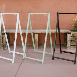 Custom Metal A-frame Sign: Double-sided Sidewalk Display - Etsy